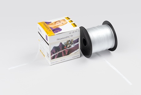 Framilastic T9 9mm Rolle a150m - Garne u. Schneidereibedarf