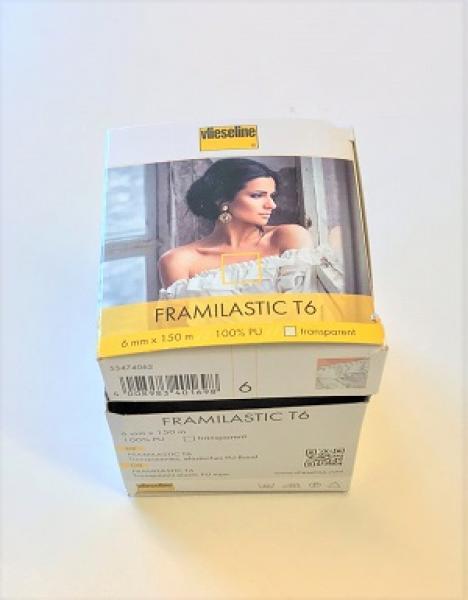 Framilastic T6 6mm Rolle a150m - Garne u. Schneidereibedarf